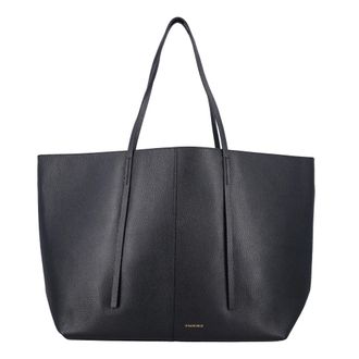 By Malene Birger Abilla Leder Tote - - Bags - Damen - Schwarzk - ONE SIZE