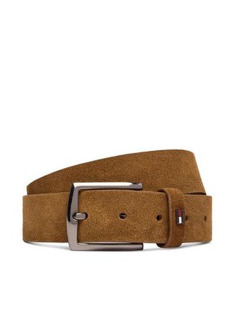 Tommy Hilfiger G&uuml;rtel Denton 3.5 Suede AM0AM15046 Braun