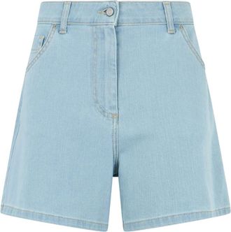Fabiana Filippi Femme, Shorts, Bleu, Taille: 40 FR Short en denim d&eacute;contract&eacute; l&eacute;ger