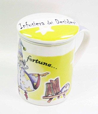 Paolo Chiari Paolo Helle 4106 Desideri Mago, Porzellan, Mehrfarbig, 8 x 8 x 10,5 cm