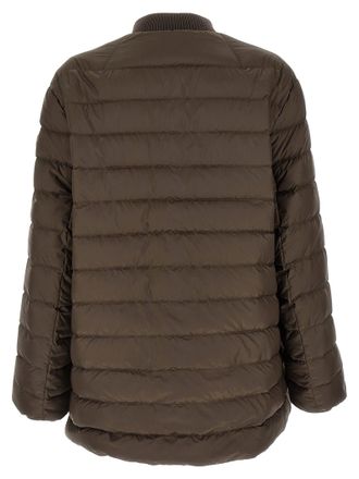 Rick Owens Down Jacket - Brown