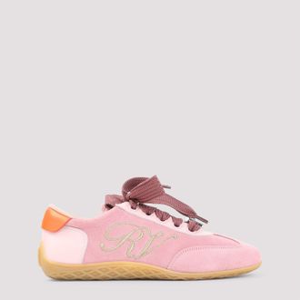 Roger Vivier Pink Low Top Sneakers