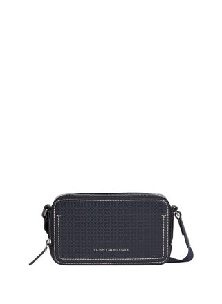 Tommy Hilfiger Sac bandouli&egrave;re textur&eacute; &agrave; logo brod&eacute;