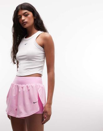Nike Pro Dri-FIT shorts 2 en 1 roses