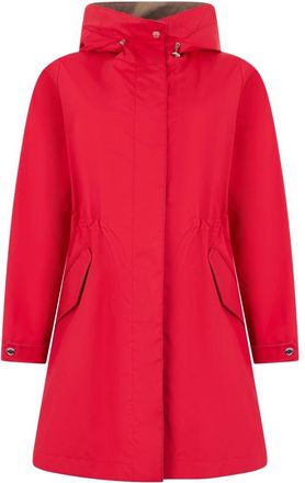 Moorer Veste Courte - Femme - Manteaux - Rouge - Taille: 34 FR