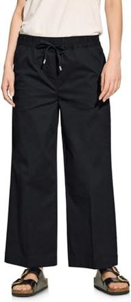 Cecil B377889 Pantalon 7/8 en Coupe Ample, Noir, XL / 26L Femmes, Black, Womens
