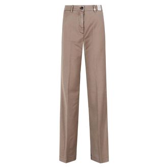 Myths Femme, Pantalons, Brun, Taille: 42 FR Pantalon Droit