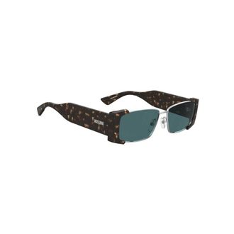 Moschino Lunettes de soleil rectangulaires - unisex - Accessoires - Brun - Taille: 57 MM