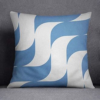 Bonamaison Le Jardin du Lin Kissenh&uuml;llen, Cotton, Mehrfarbig, 45x45