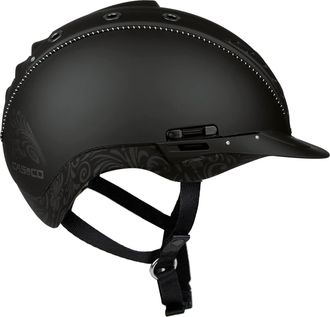 CASCO MISTRALL 2 Reithelm schwarz/floral XS 50-54cm