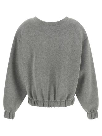 Giuseppe Di Morabito 3D Rose Appliqu&eacute; Sweatshirt - Gray