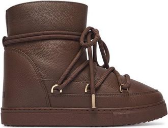 INUIKII Schneeschuhe Full Leather Wedge 1001.004.0092.152 Dunkelbraun