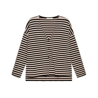 Maliparmi Strickjacke mit Soft-Touch-Effekt - - Knitwear - Damen - Schwarzk - M