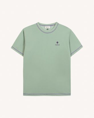 Faguo T-shirt imprim&eacute; faguo vert clair