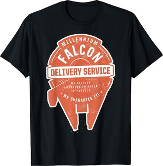 Star Wars Millennium Falcon Delivery Service Logo T-Shirt
