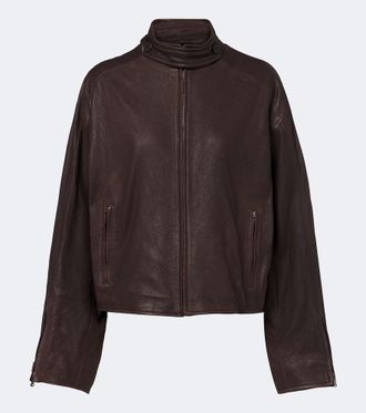 Nour Hammour Jacke Vito aus Leder