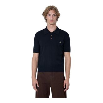 Vivienne Westwood Homme, Tops, Noir, Taille: L Mark Polo