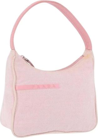 Prada Sac &agrave; main vintage doccasion - Femme - Pre-owned - Rose - Taille: ONE Size