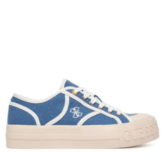 Guess Sneakers aus Stoff Guess FLPISS FAL12 Blau