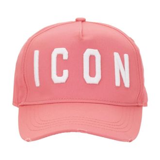 Dsquared2 Logo-Baseballcap - - Accessories - unisex - Rosa - ONE SIZE