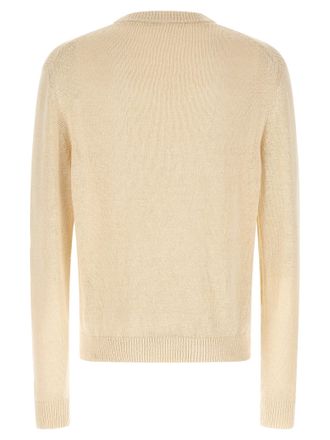 Jil Sander Mens Beige Hemp Cardigan Clothing