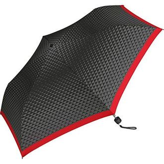Pierre Cardin Pierre Gardin Graphique Parapluie triangle, Parapluie de poche Slimline, 95 cm