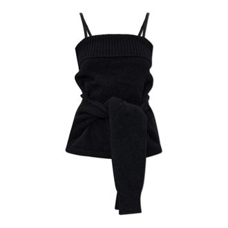 Dolce & Gabbana Top mit Tr&auml;gern - - Tops - Damen - Schwarzk - M