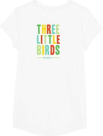 Bob Marley Offizieller Bob Marley Three Little Birds T-Shirt