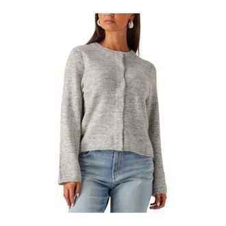 Selected Damen, Strickwaren, Grau, MGr&ouml;&szlig;e