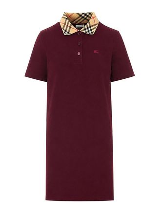 Burberry Robe Courte - Rouge