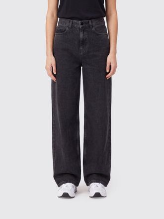 Carhartt Work in Progress Weit geschnittene Jane Jeans von mit hoher Taille aus wei&szlig;em Baumwolldenim