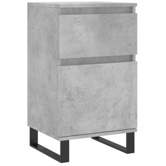 vidaXL Sideboard Betongrau 40x35x70 cm Holzwerkstoff Vidaxl