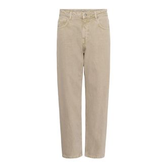 MY ESSENTIAL WARDROBE MW Karo Wide leg Jeans - - Jeans - Damen - Beige - W33 L30
