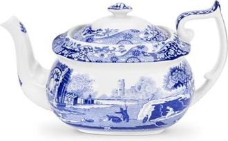 Portmeirion Spode bleu italien Teapot 1.1L
