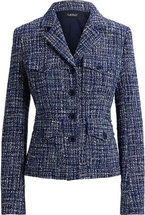 Ralph Lauren Femme, Vestes, Bleu, Taille: 44 FR Sako