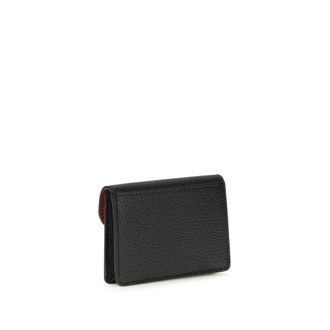 Ferragamo Womens Black Calf Leather Bos Taurus Wallet