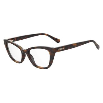 Love Moschino Femme, Accessoires, Brun, Taille: ONE Size Cat Eye Optical Frame