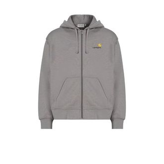 Carhartt Work in Progress Baumwoll-Kapuzenpullover in Grau