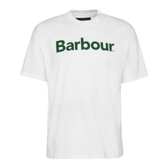 Barbour Pensford Oversized Tee - - Tops - Herren - Wei&szlig; - L
