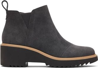 Toms Femme Maude Bottine Chelsea, Forged Iron Suede, 36 EU