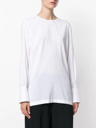 Brunello Cucinelli Womens Wide Cuff Blouse Aw17 W