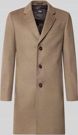 HUGO BOSS Slim Fit Mantel aus Woll-Kaschmir-Mix Modell H-Hyde-264