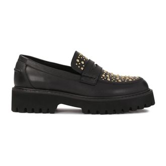 Kazar Schwarze Halbschuhe mit goldenen Strasssteinen.Dieses Produkt f&auml;llt gro&szlig; aus. - - Shoes - Damen - Schwarzk - 36 EU