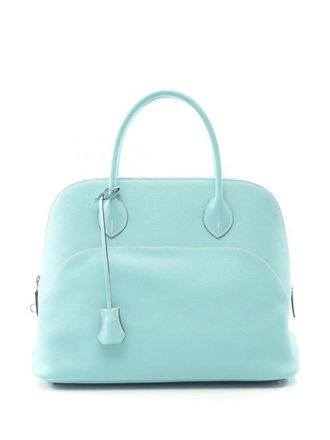 Herm&egrave;s sac cabas 35 Bolide Relax (2015) - Bleu