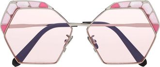 Philipp Plein Femme, Accessoires, Multicolore, Taille: ONE Size Lunettes de soleil
