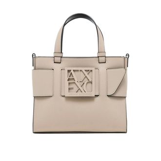 A|X Armani Exchange Femme, Sacs, Beige, Taille: ONE Size Sac Shopping Moyen