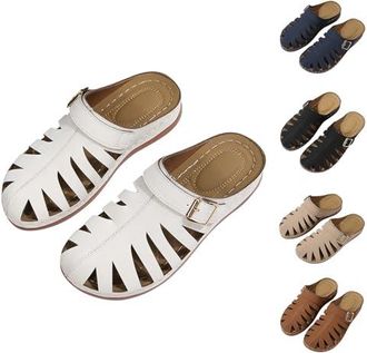 Generic Pantoufles dint&eacute;rieur en coton et mousse &agrave; m&eacute;moire de forme pour femme avec semelles ext&eacute;rieures en caoutchouc antid&eacute;rapantes lavables pour l&eacute;t&eacute; - Con