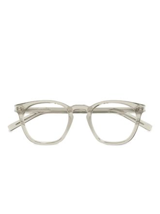 Saint Laurent Eyewear lunettes de vue à monture carrée - Gris