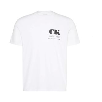 Calvin Klein Herren, Oberteile, Wei&szlig;, MGr&ouml;&szlig;e