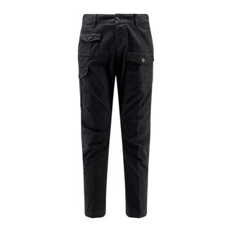 Dsquared2 Schwarze Cargo Hose - - Trousers - Herren - Schwarzk - XS